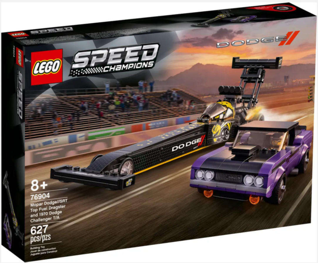 LEGO Sets - LEGO 76904 Speed Champions Mopar Dodge SRT Top Fuel ...