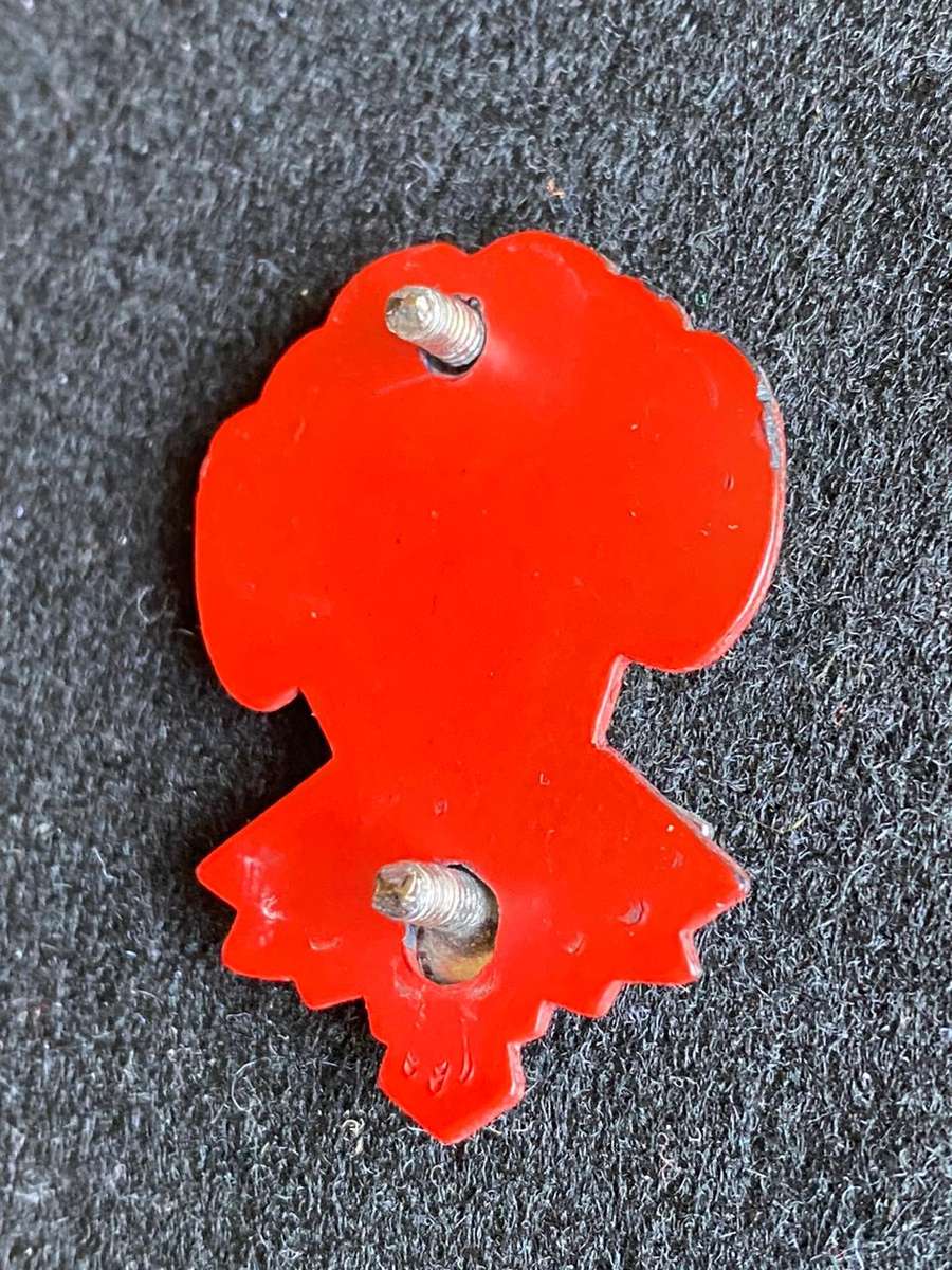 South African Army - 1 SA INFANTRY BATTALION CHROME BERET BADGE-APPROVED IN 1983-WORN 1983-2003 ...