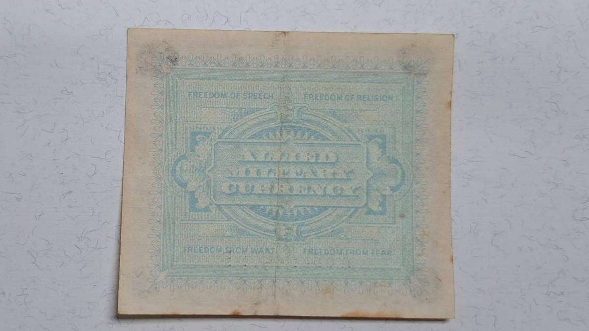 Europe & Great Britain - 1943 - Italy - 10 Lira - Allied Military ...