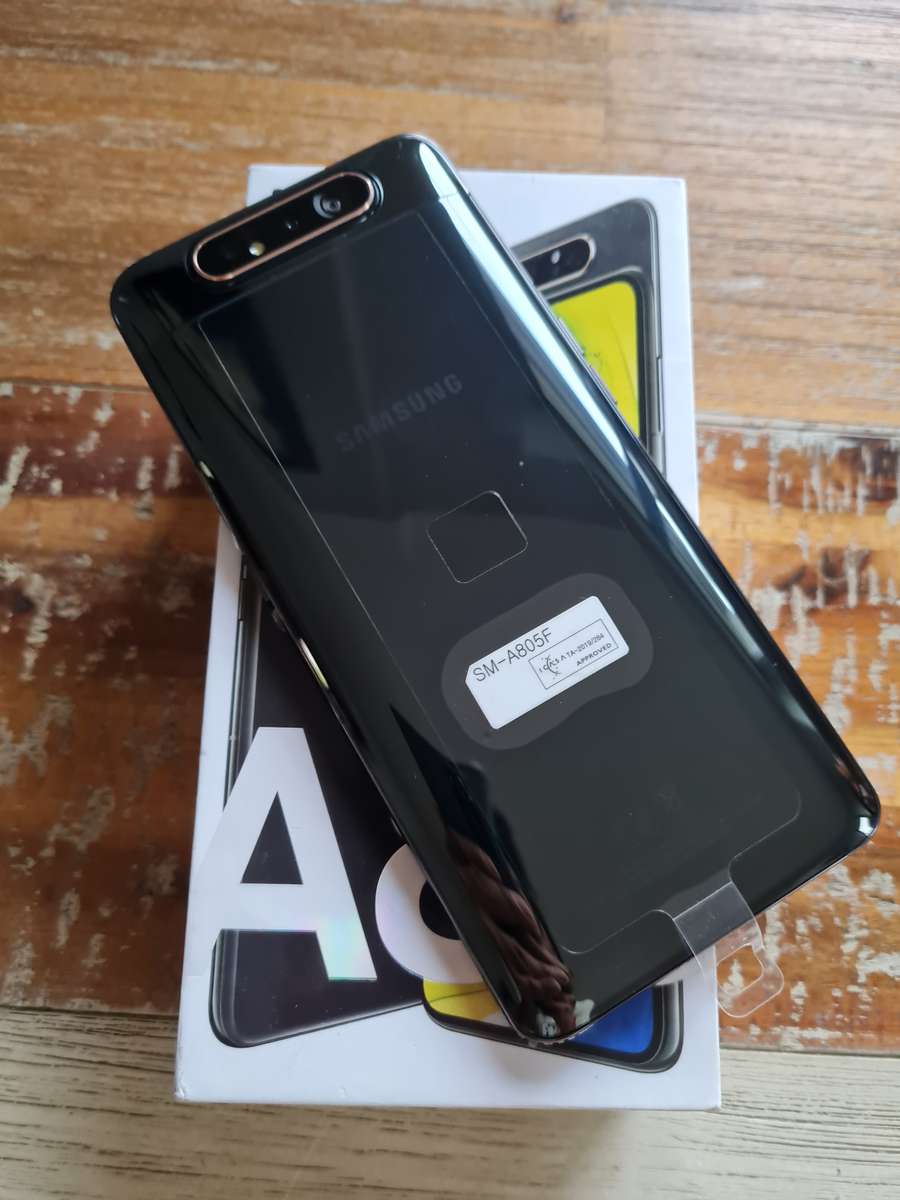 Samsung - Samsung Galaxy A80 128GB Phantom Black for sale in Durban (ID:650381746)