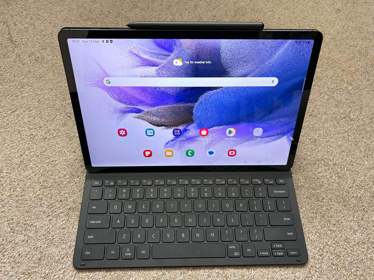 Samsung - Samsung Galaxy Tab S7 FE 12.4" (T736) 5G & WiFi Tablet ...