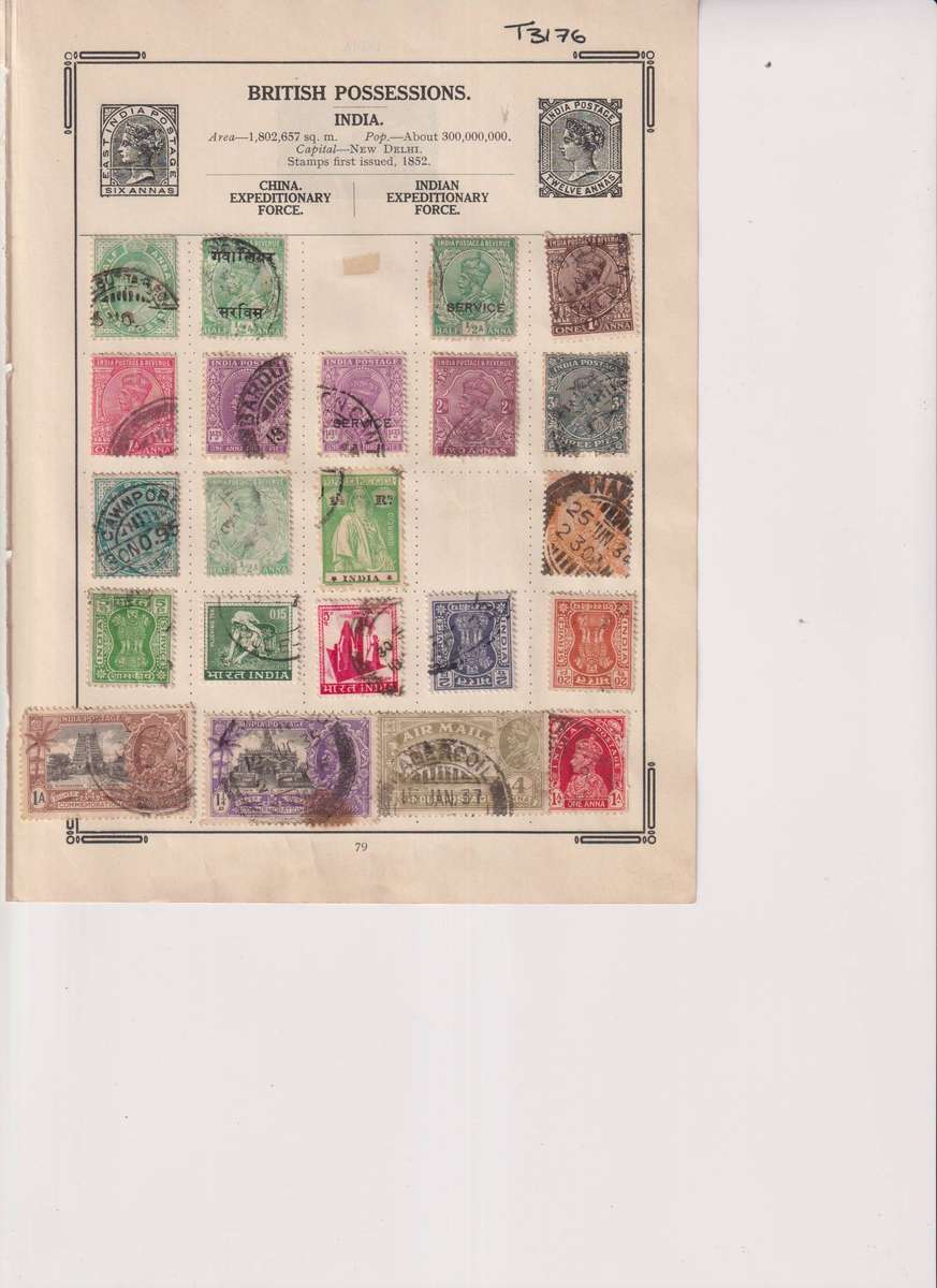Bulklots and Thematic Collections - Stamps on paper was sold for 5.00 ...