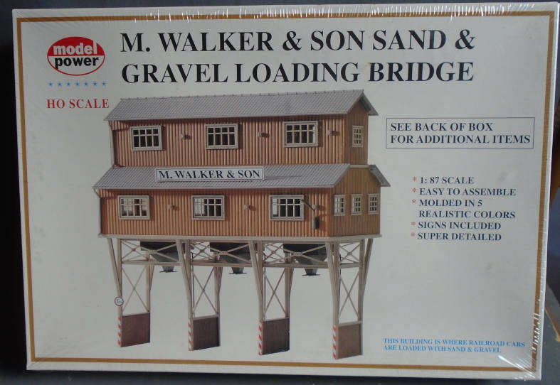 Scenery - MODEL POWER HO SCALE - M. WALKER & SON SAND & STONE LOADING ...