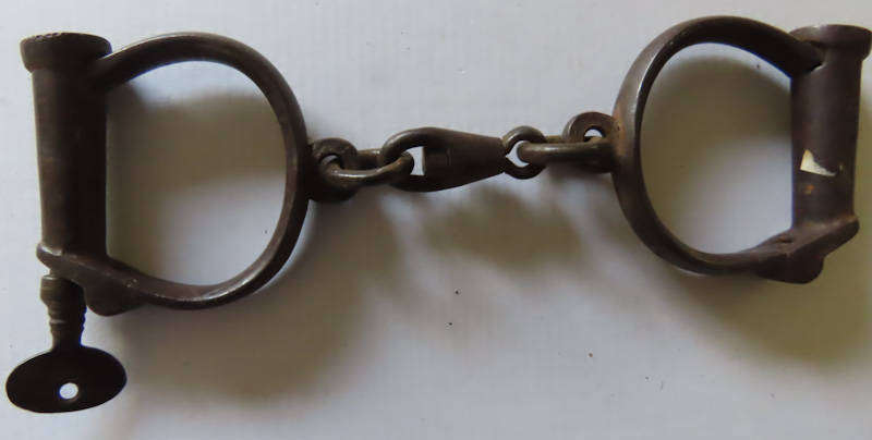 Other Keys, Locks & Remotes - Handcuffs - Vintage Pair with Key for ...