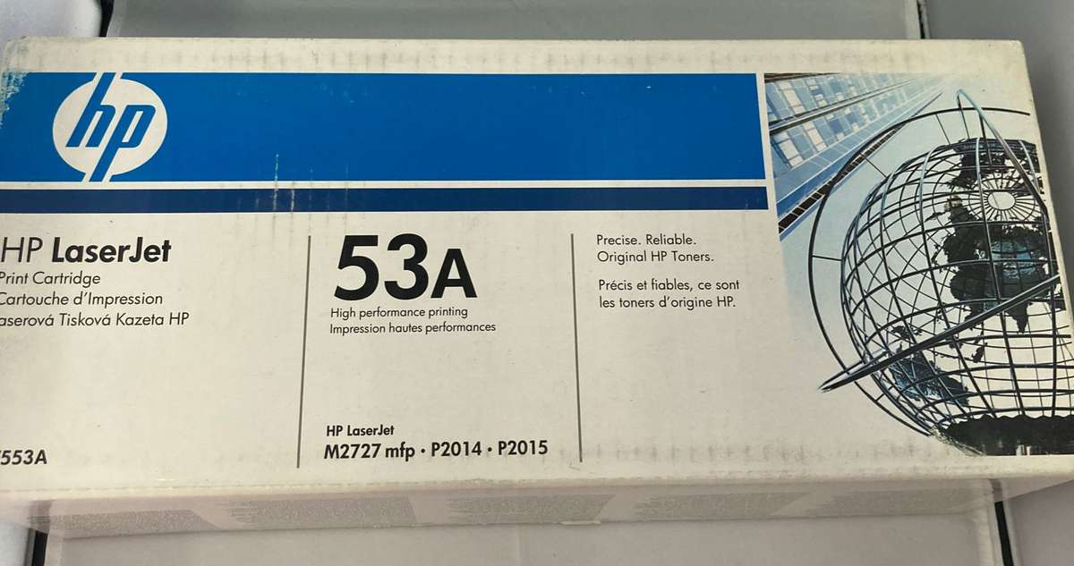 Ink Cartridges - HP 53A Original LaserJet Toner Cartridge - Black was ...