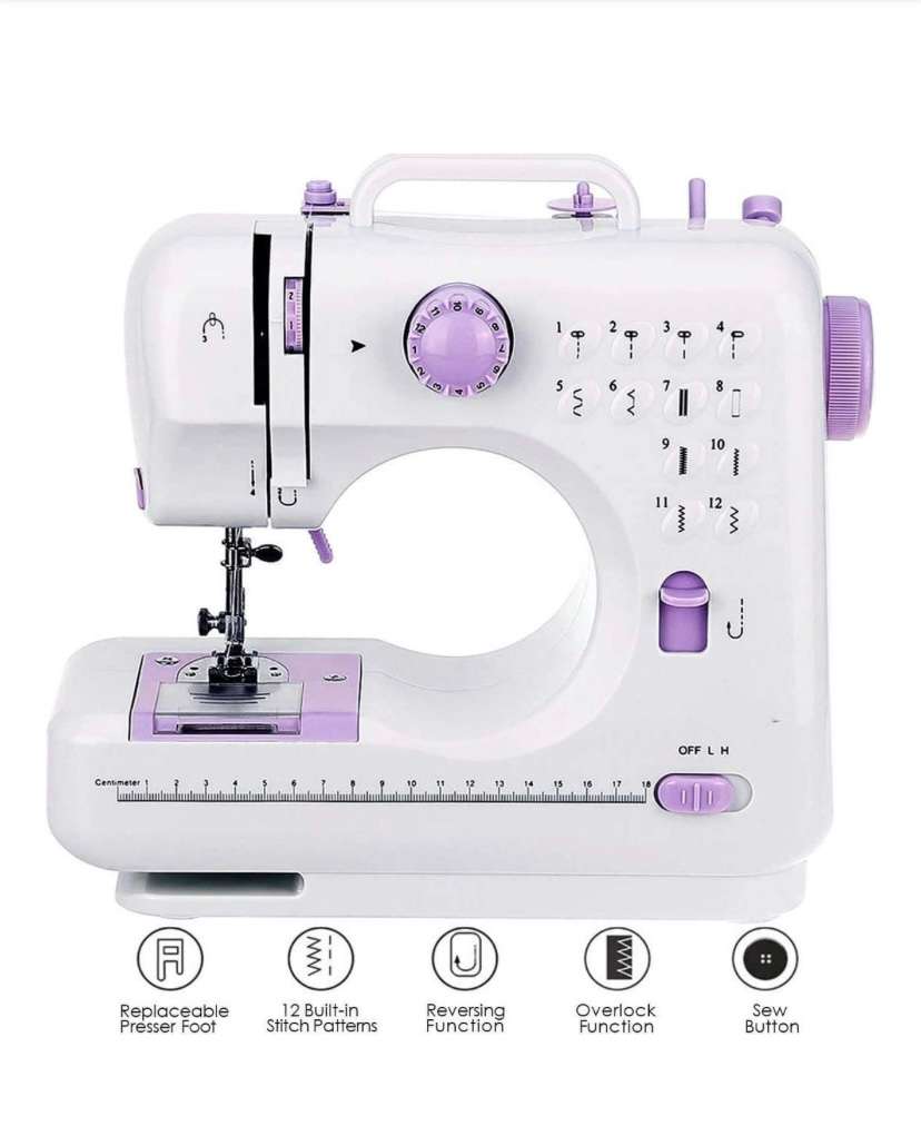 Sewing Machines & Overlockers - Portable Sewing Machine,12 Stitches 2 ...