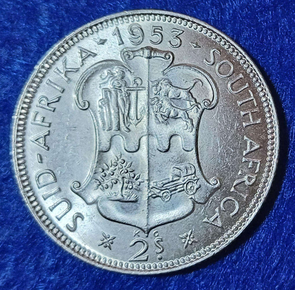 Two Shillings - 1953 Union 2 Shillings for sale in Bellville (ID:647736395)