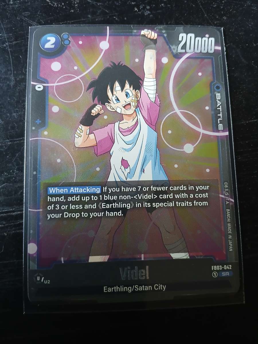 Trading Cards - Dragon Ball Fusion World Card FB03-042 Videl SR for sale in Wolmaransstad (ID ...