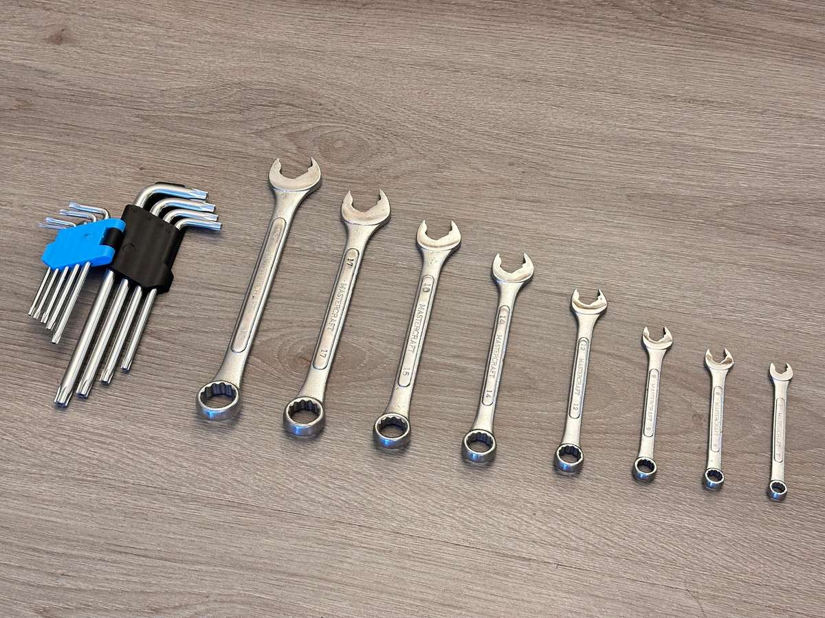 Spanners & Wrenches - Great MasterCraft Spanner Selection & Torx Allen ...
