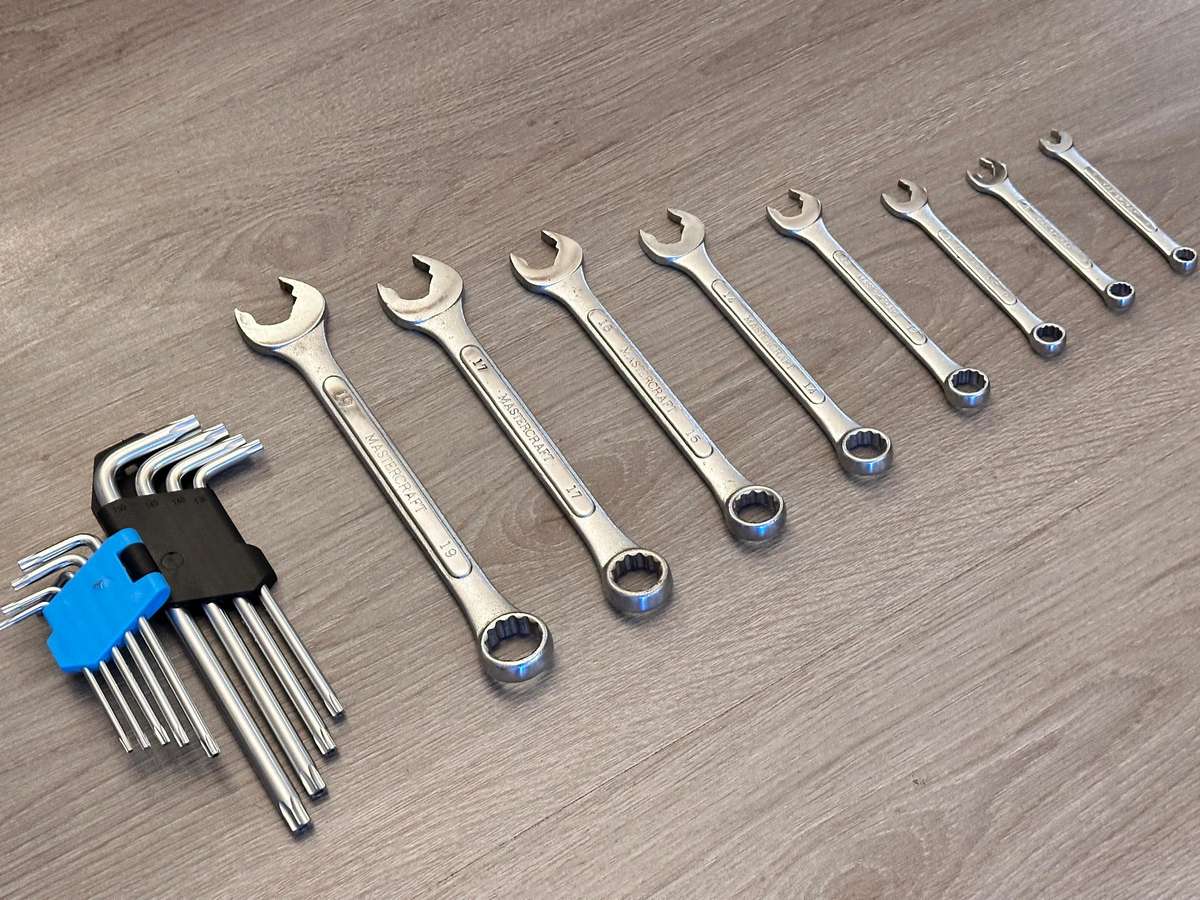Spanners & Wrenches - Great MasterCraft Spanner Selection & Torx Allen ...