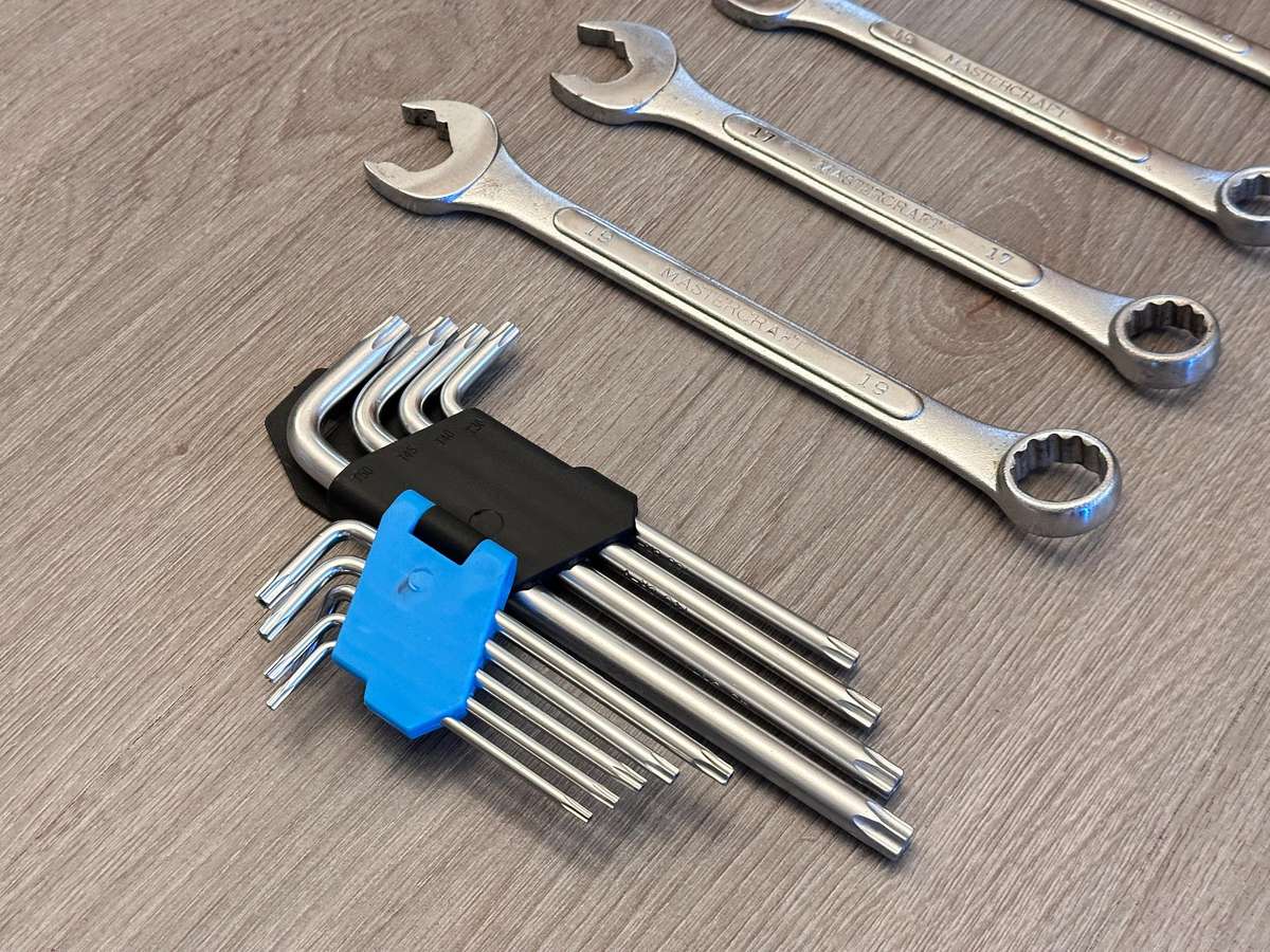Spanners & Wrenches - Great MasterCraft Spanner Selection & Torx Allen ...