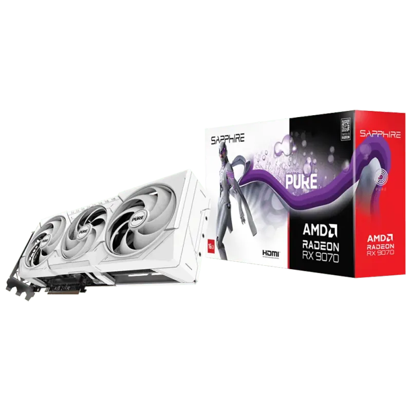 Graphics & Video Cards - SAPPHIRE PURE AMD RADEON RX 9070 GAMING OC ...