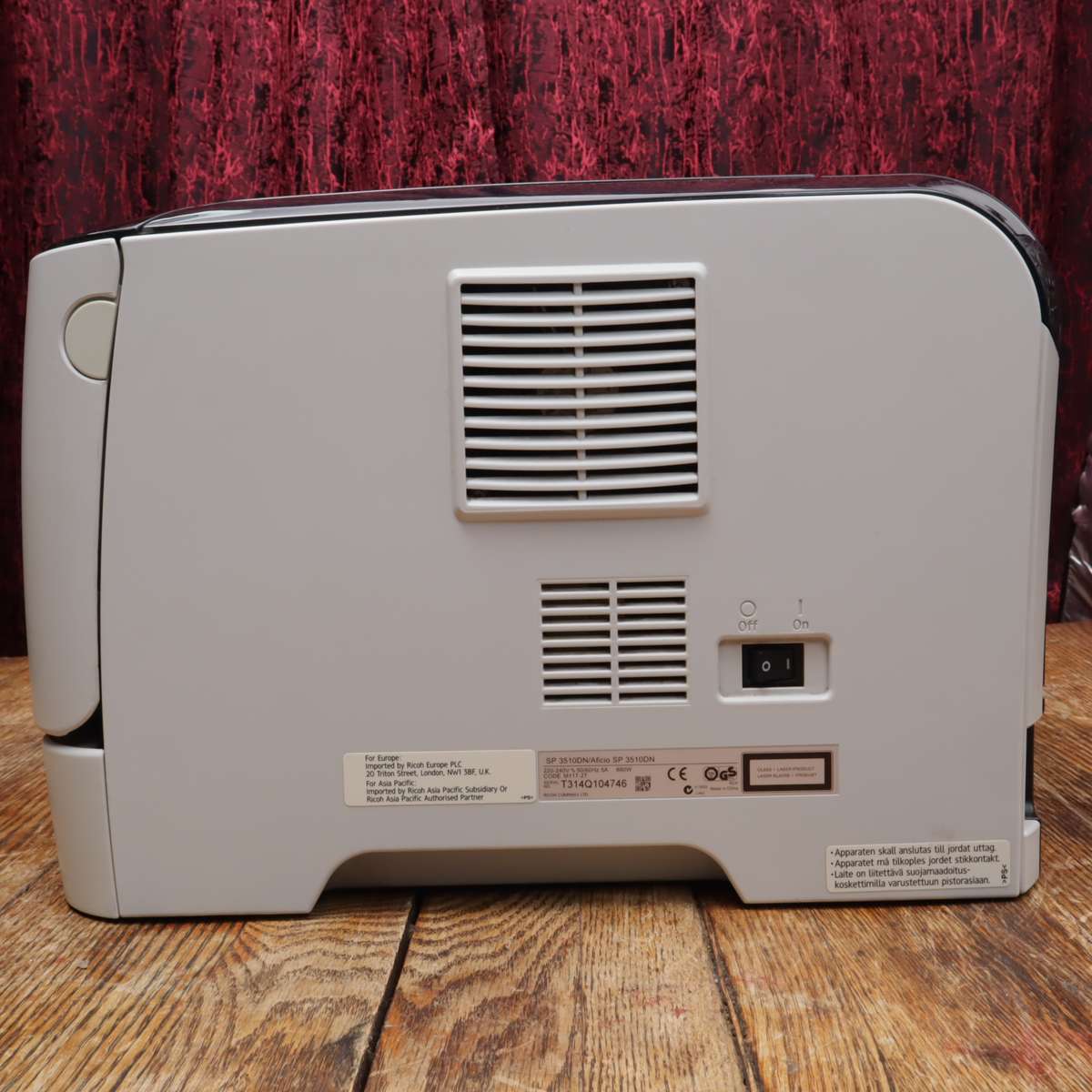 Printers - Nashua Ricoh Aficio SP 3510DN Mono Laser Printer with Extra Paper Bin for sale in ...