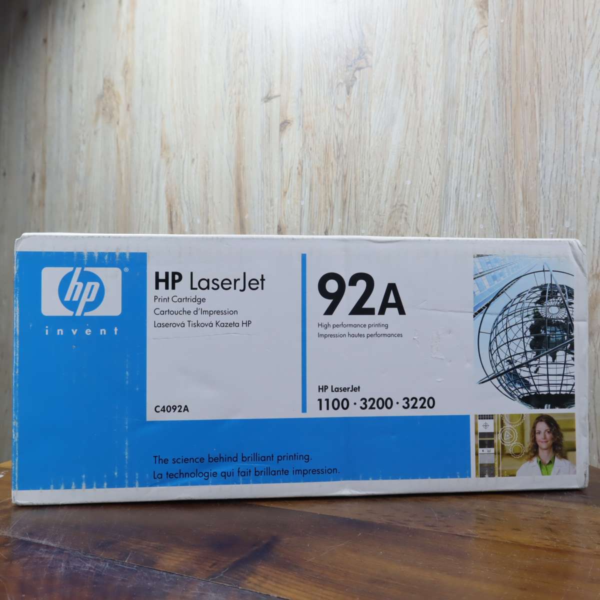 Laser Toner - HP C4092A (92A) Ultra Precise Black Toner Cartridge (2,500 pages) was listed for ...