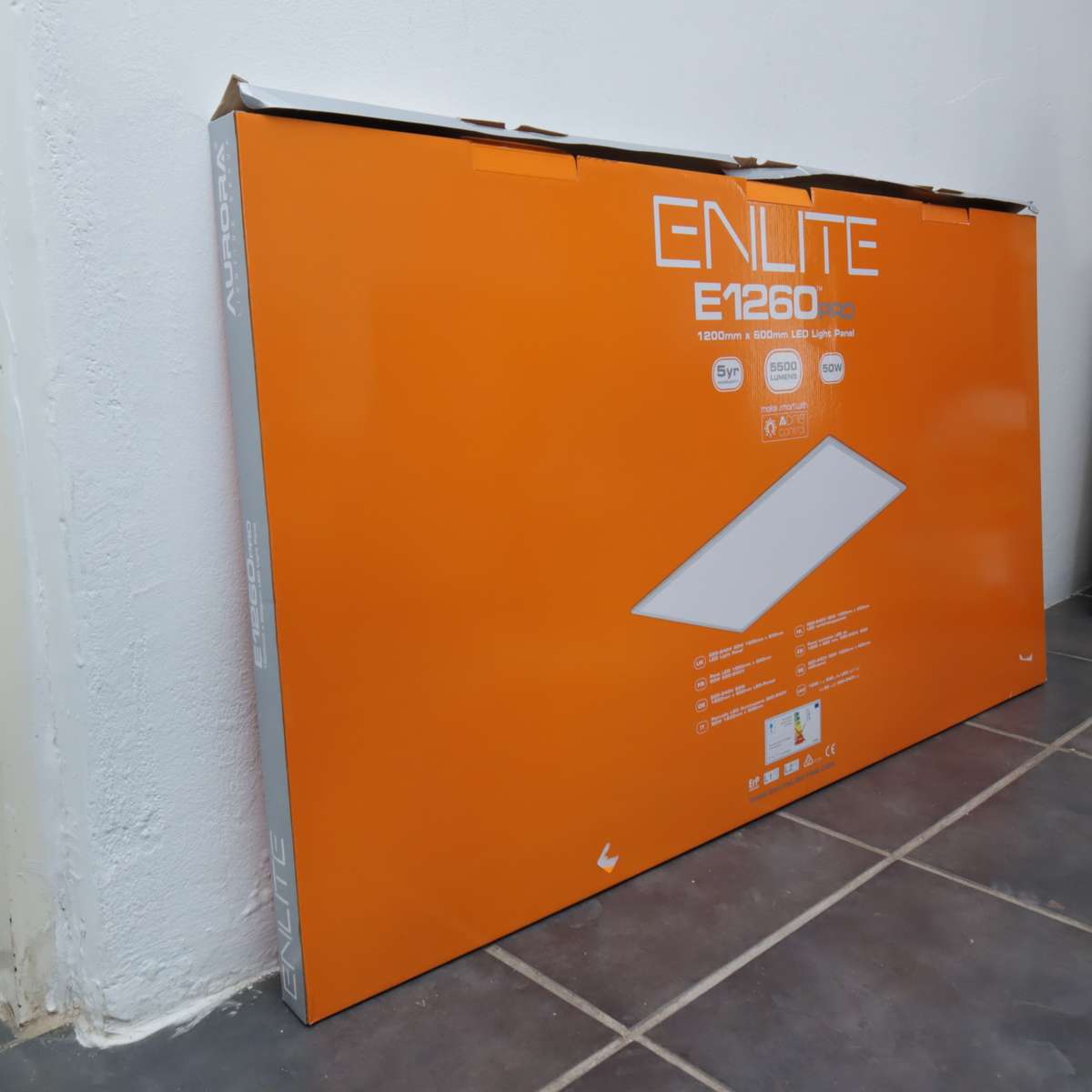 Light Fittings - ENLITE E1260 1200mm x 600mm LED Light Panel (EN ...