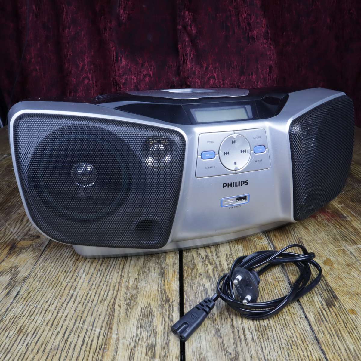 Mini Speakers - Philips CD Soundmachine AZ1839/98 Portable CD USB Radio ...