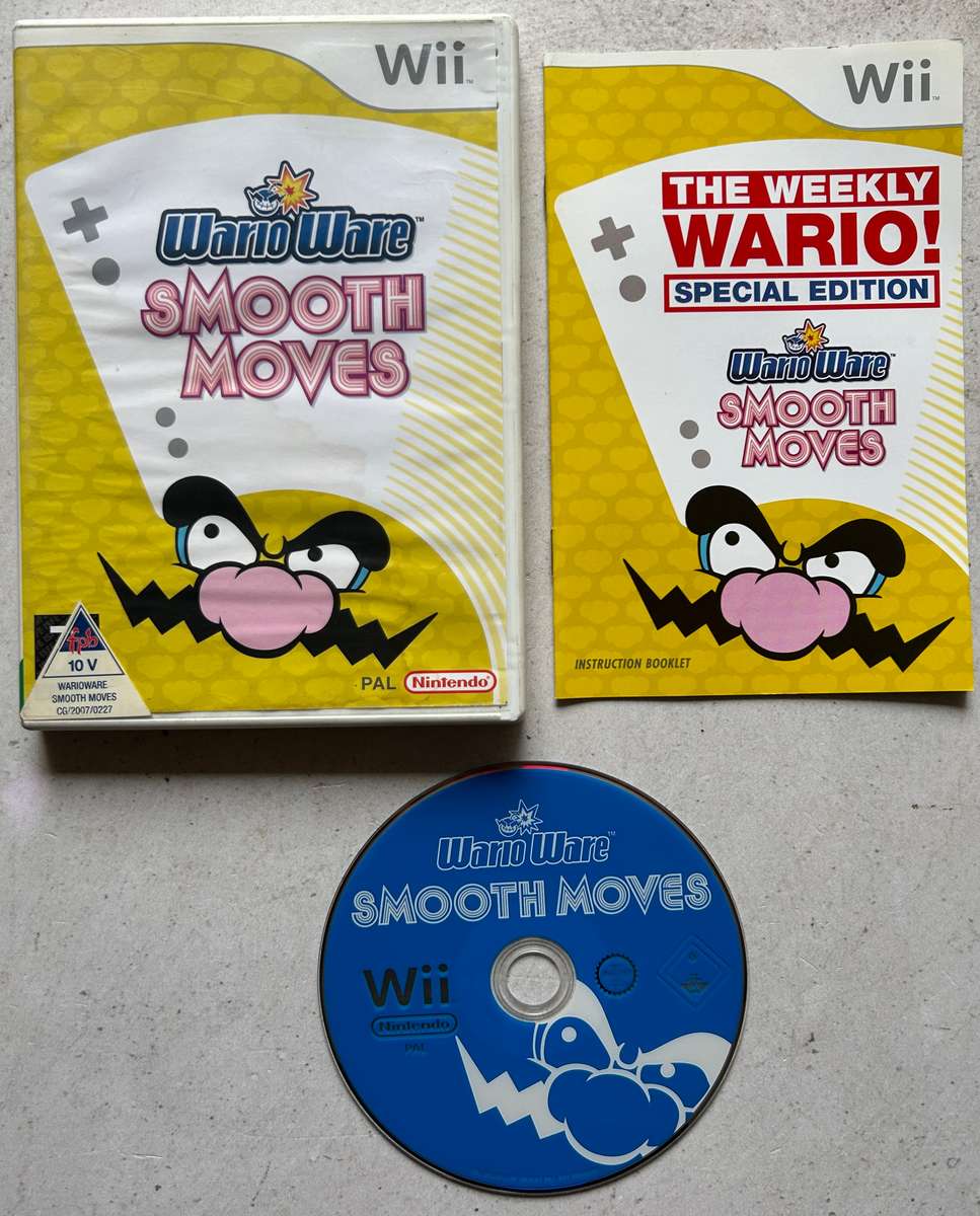 Games - Warioware Smooth Moves (Wii) - Complete for sale in Durban (ID:636393898)