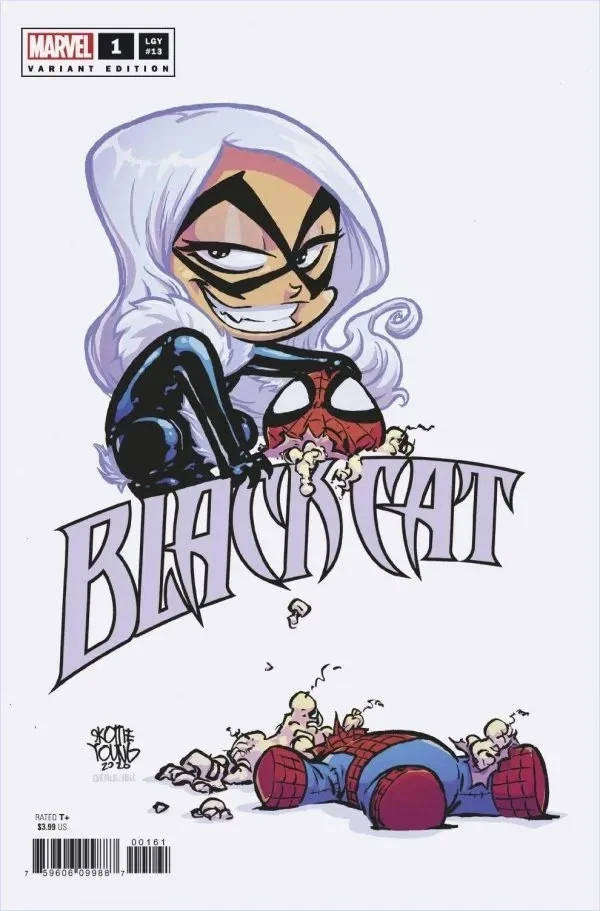 Comic Books - BLACK CAT #1 ( SKOTTIE YOUNG VAR ) for sale in ...