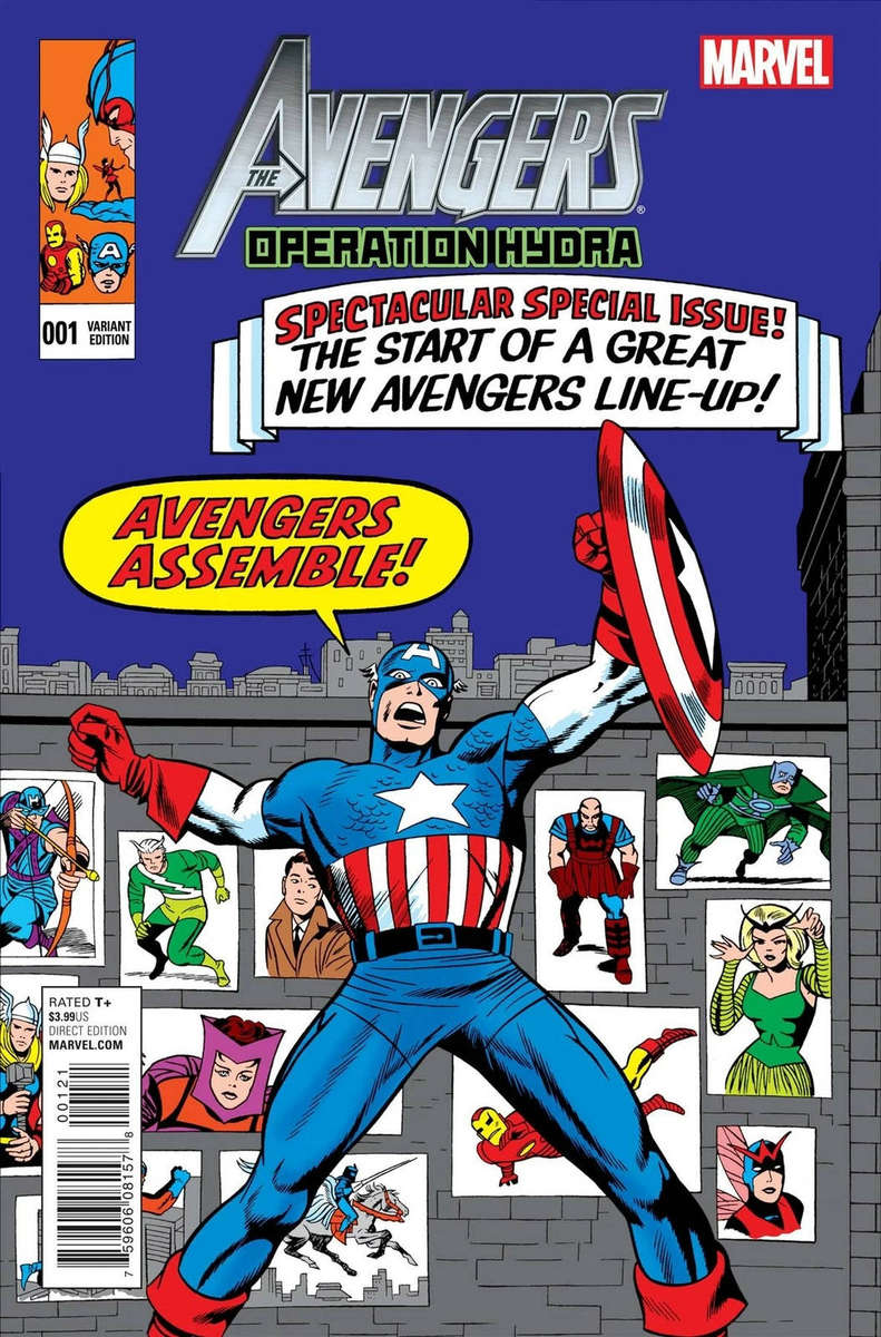 Comic Books - Avengers Operation Hydra #1 Kirby Classic Var for sale in ...