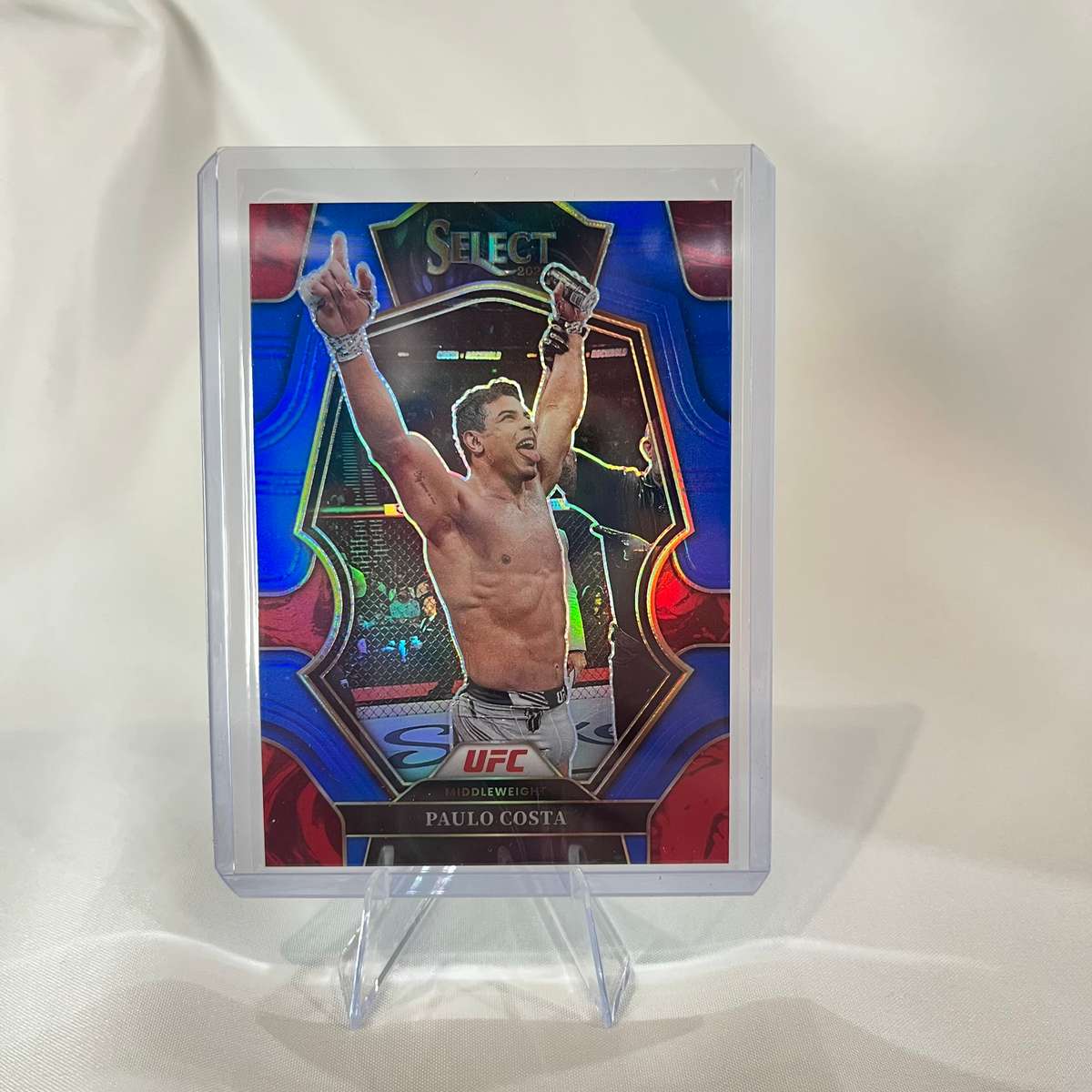 Trading Cards - 2023 Panini Select UFC Paulo Costa 189/199 Blue Prizm ...