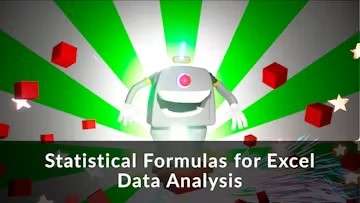 Courses & Study Guides - Statistical Formulas for Excel Data Analysis for sale in ...