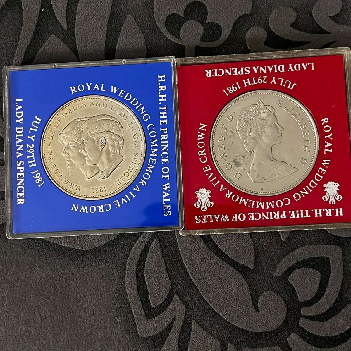 Uncirculated Coins - 1981 Royal Wedding Commemorative Coins Charles ...