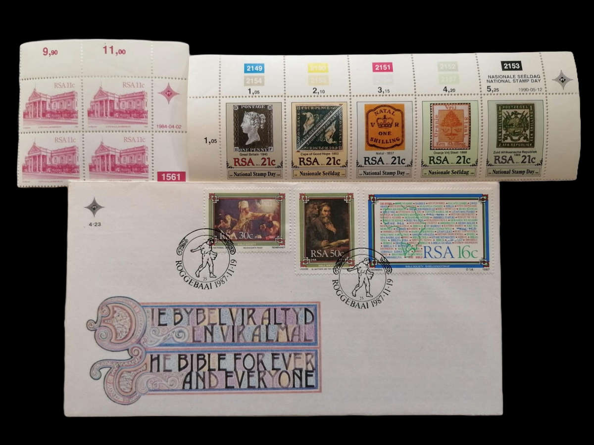 Republic of South Africa - RSA Stamp Collection + 1987 FDC National ...