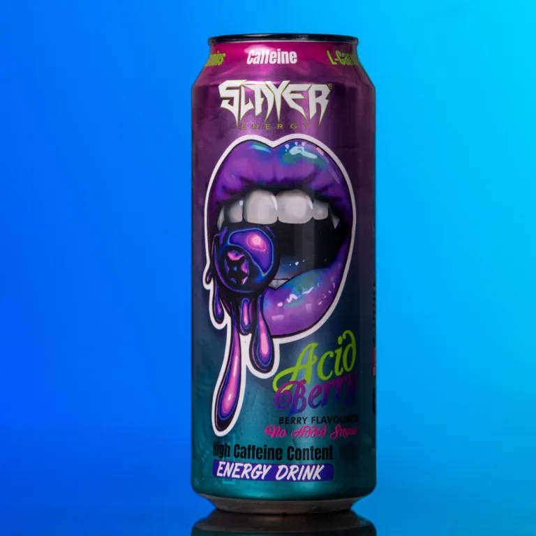 Sports & Energy Drinks - Slayer Acid Berry Box 24 x 500ml Cans Energy ...