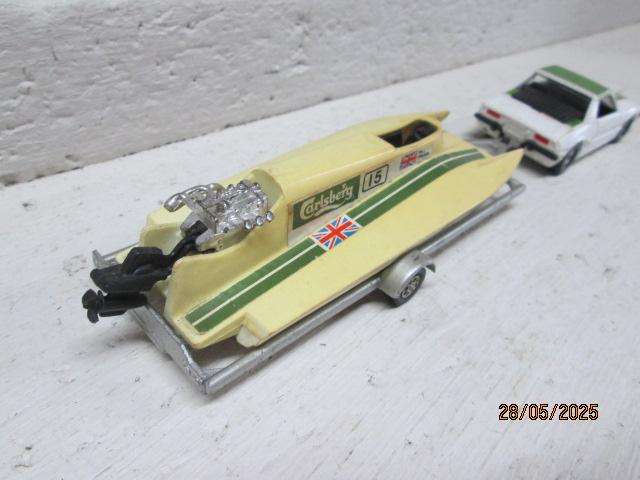 Classic Toys - CORGI - FIAT X19 WITH RACING CARLSBERG BOAT & TRAILER ...