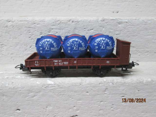 Rolling Stock - HO SCALE - LIMA - FS TRIPPLE BARREL WAGON for sale in ...