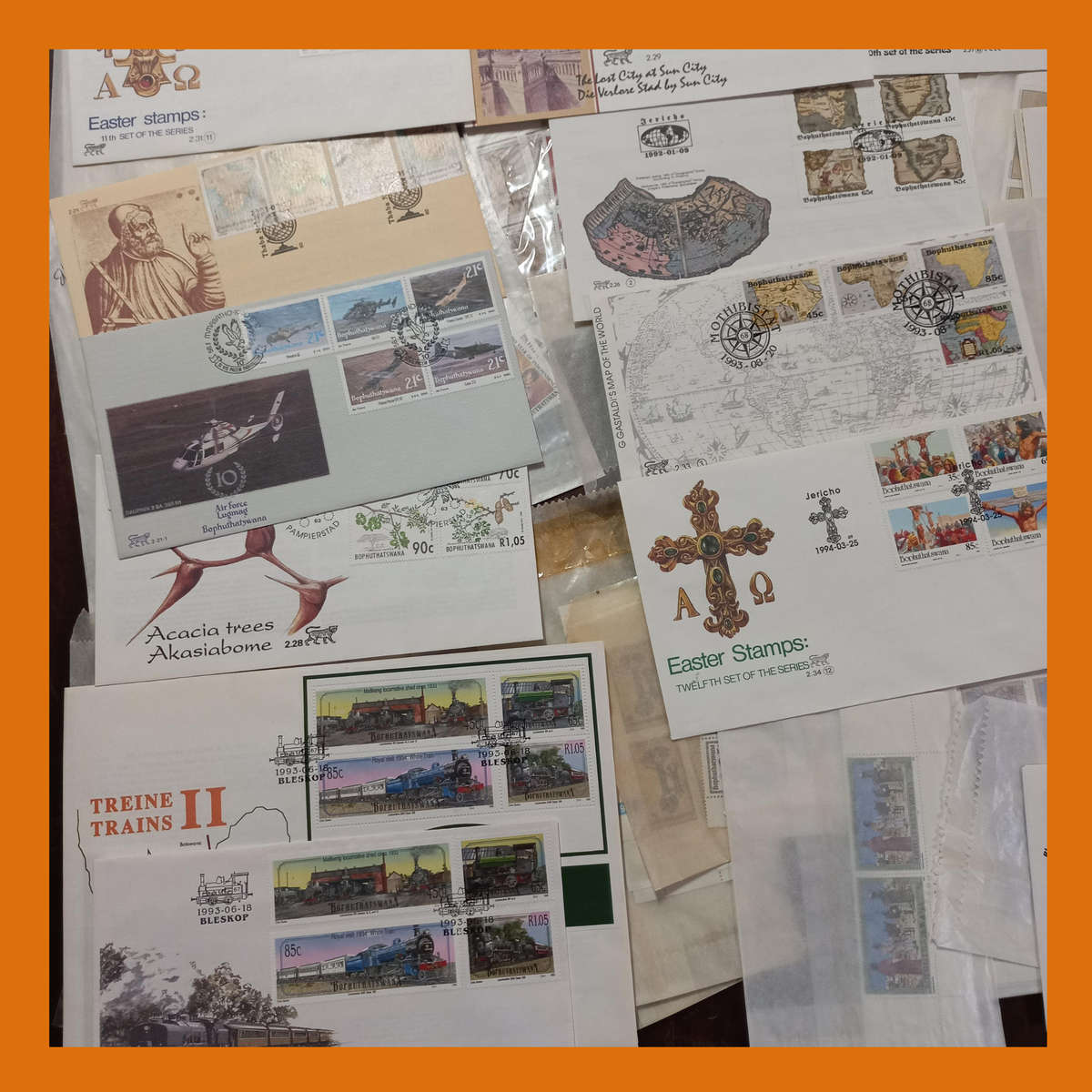 Bophuthatswana - Bophuthatswana Collection Control Blocks, FDCs & Bulletins to 1992 for sale in ...