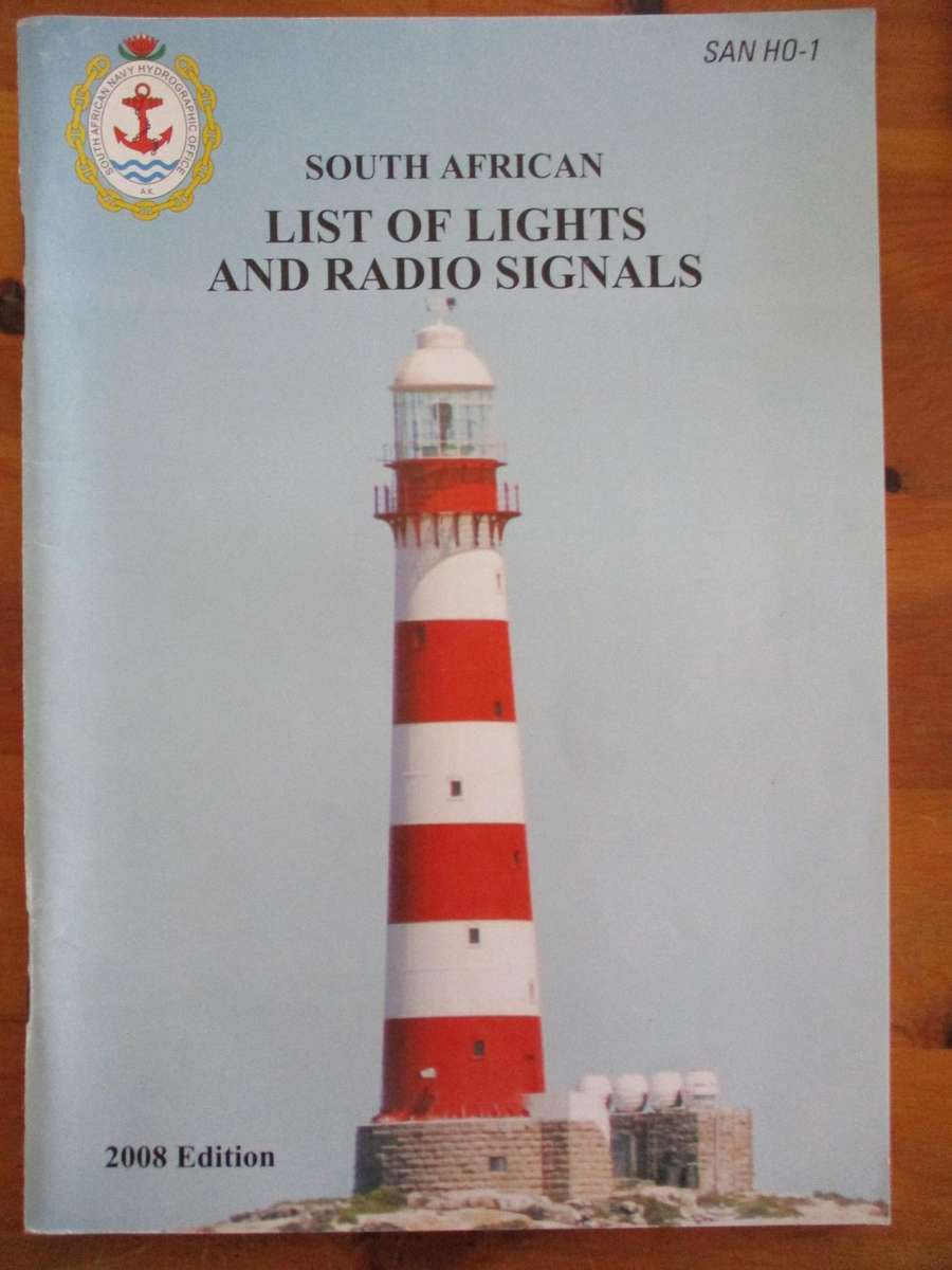 Books - South African List of Lights and Radio Signals - 2008 edition ...