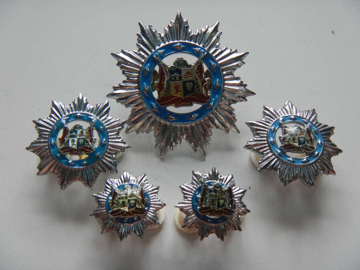 South African Army - SWAPOL/Koevoet set badges for sale in East London ...