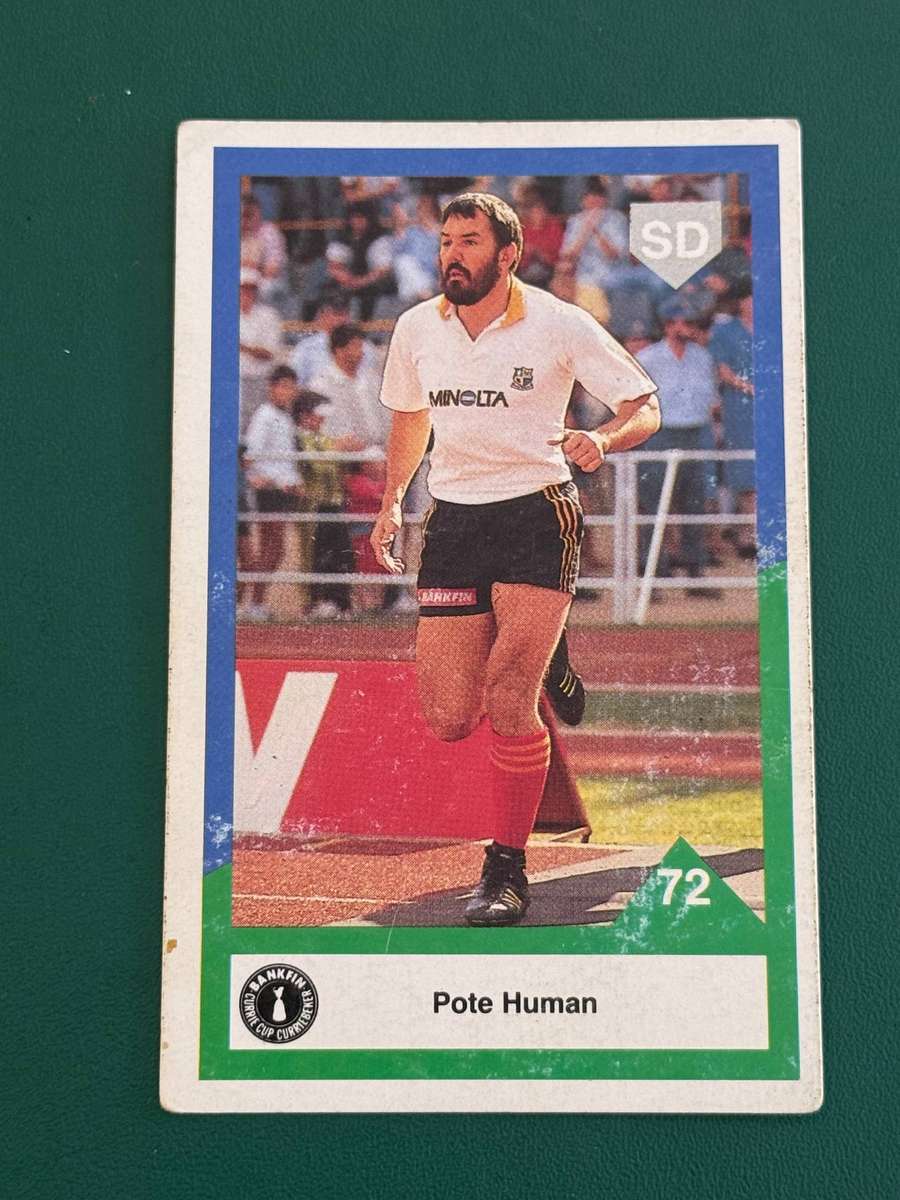 Sporting Memorabilia - Rugby Card - Pote Human 1992 Sports Deck Rugby ...