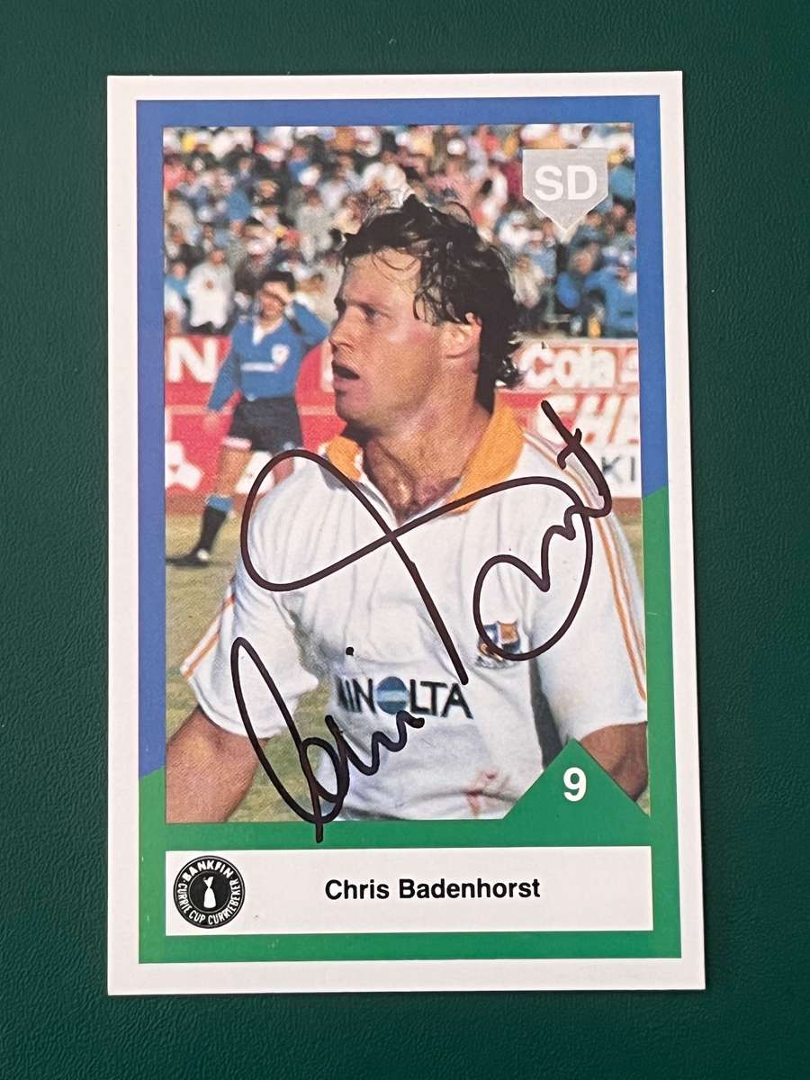 Sporting Memorabilia - Rugby Card - *SIGNED* Chris Badenhorst 1992 ...