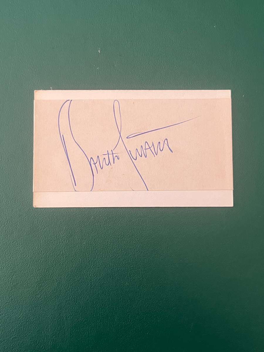 Sporting Memorabilia - Rugby Signature - Springbok Nr595 Balie Swart ...