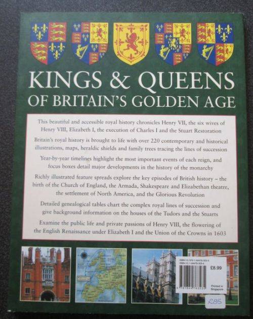 History - Kings and Queens of Britain`s Golden Age, Tudors and Stuarts ...