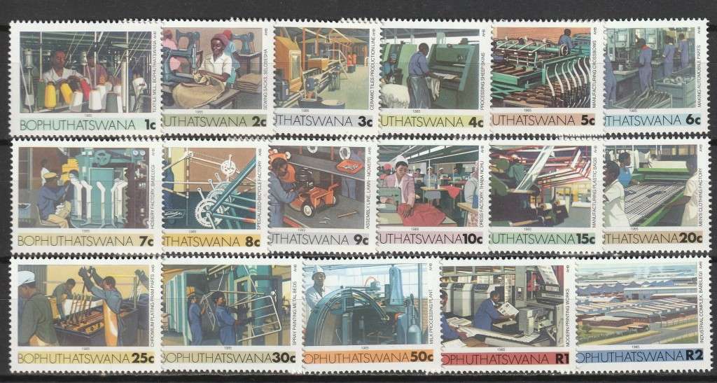 Bophuthatswana - BOPHUTHATSWANA - 1985 2nd Definitive Issue Complete set **MNH** for sale in ...