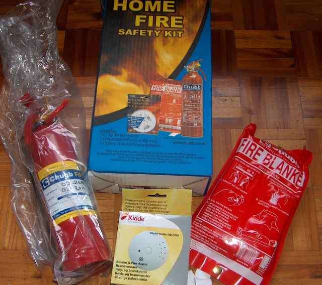 Other - Chubb Home fire safety kit - fire extinguisher, smoke & fire alarm & fire blanket was ...