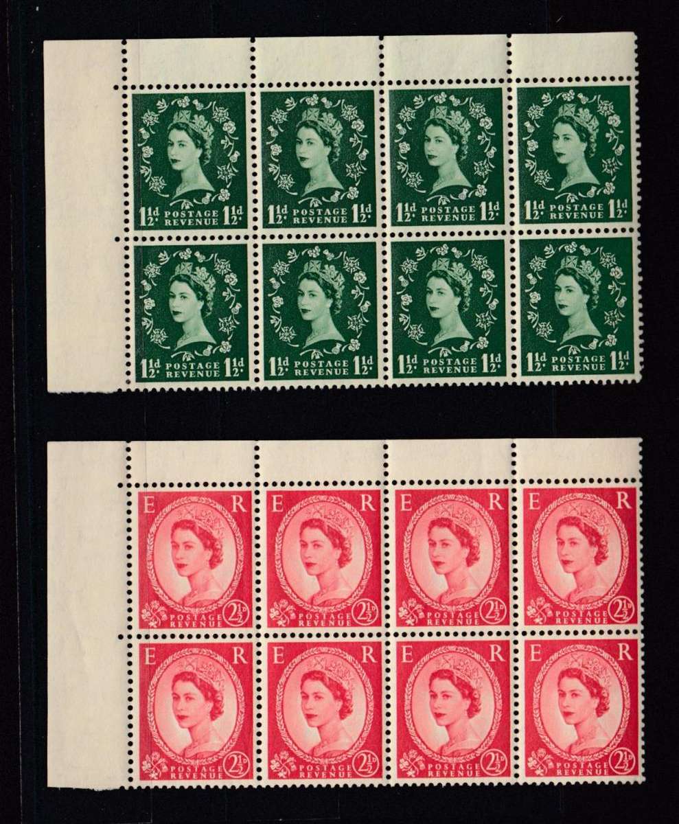 England - GB-QEII 1952 SCARCE VFUMM PANES was sold for 25.00 on 14 Aug at 20:46 by ...