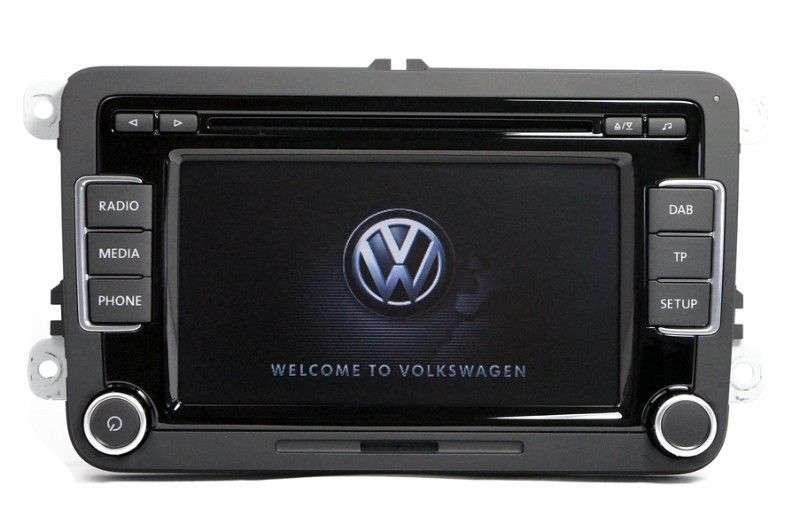 Audio Head Units - Genuine Volkswagen RCD 510 Original VW touch screen radio CD MP3 player Golf ...