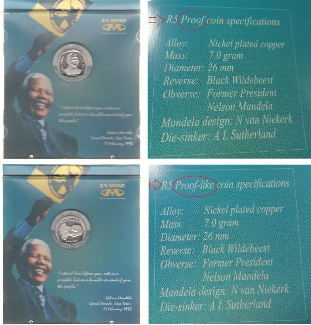 2000 R5 - Mandela Proof and Proof-Like R5s of 2000 was sold for 275.00 on 1 Sep at 20:16 by ...