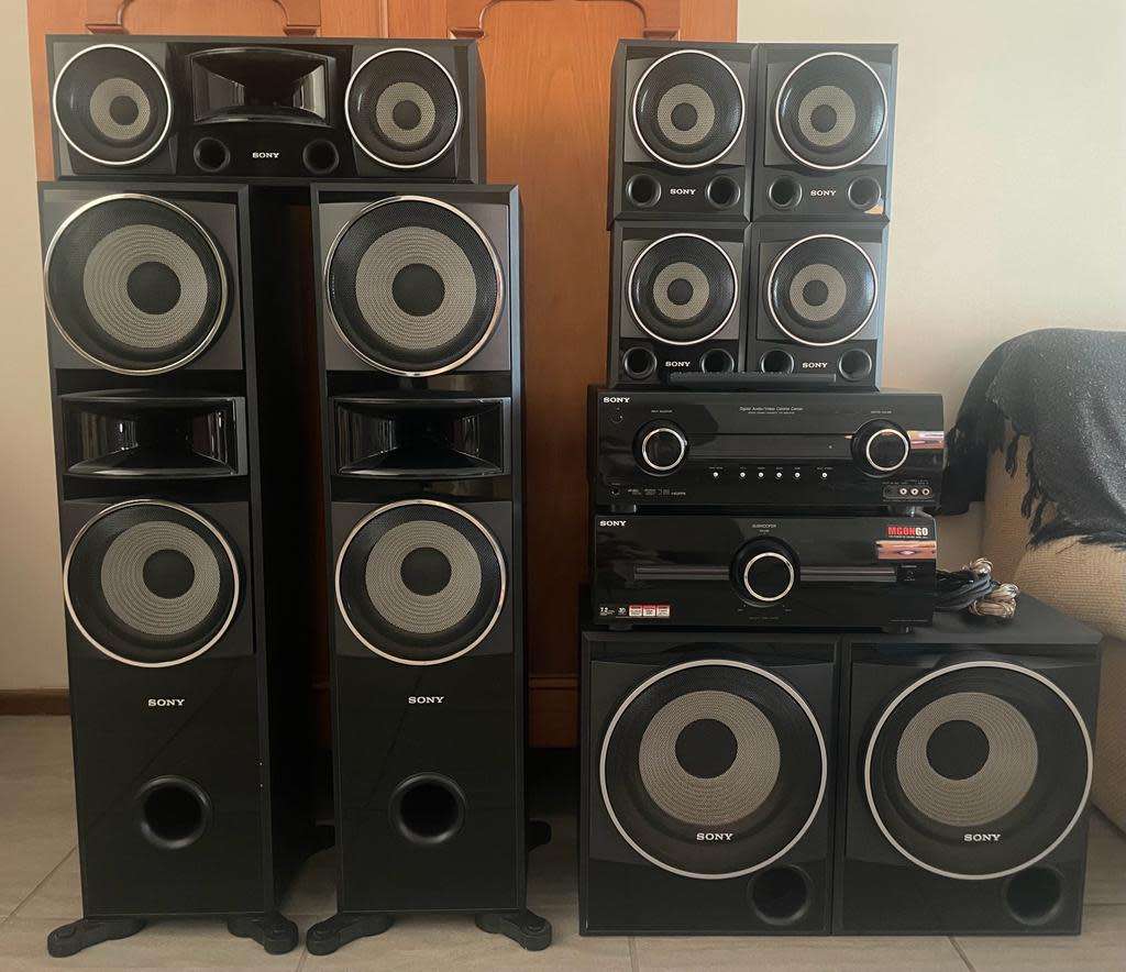 Home Theatre Systems - Sony 7.2 Surround Sound System was listed for ...
