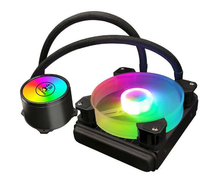 Liquid Cooling Coolmoon Ar120 120mm 5v Argb Liquid Cpu Cooler Was