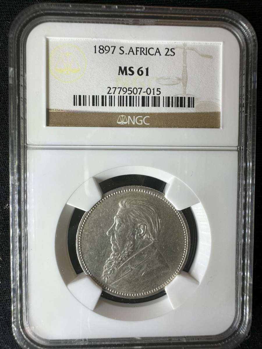 Two Shillings - 1897***2S***MS61***So seldom seen in Mint State for sale in Cape Town (ID:640798251)