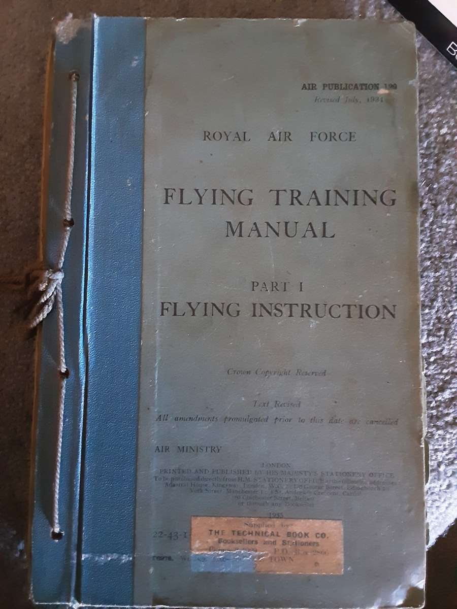 Aviation - Royal Air Force Flying Training Manual Part 1 Flying Instruction 1935 for sale in ...