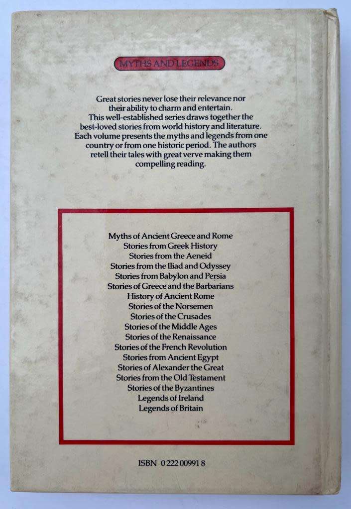 Mythology - Myths of Ancient Greece and Rome Hardcover 1 December 1963 ...