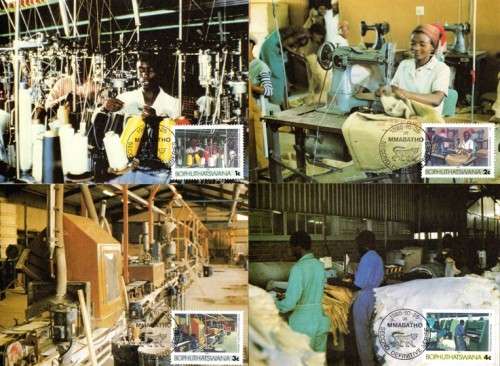 Bophuthatswana - Bophuthatswana - 1985 Local Industries Maxi Card Set for sale in South Africa ...