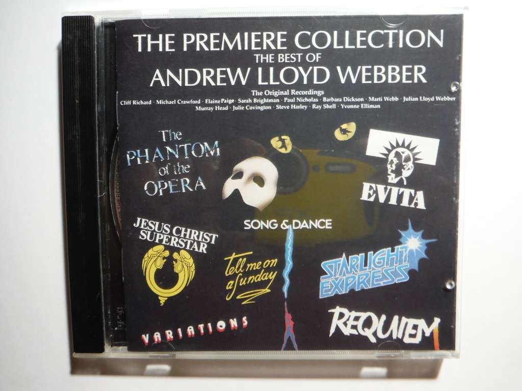 Soundtrack & Theatre - The Premiere Collection : The Best of Andrew Lloyd Webber - CD for sale ...