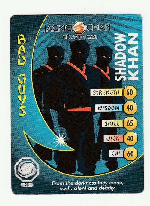 Trading Cards - Jackie Chan Adventures - Demon Vortex - Shadow Khan 25 for sale in Cape Town (ID ...